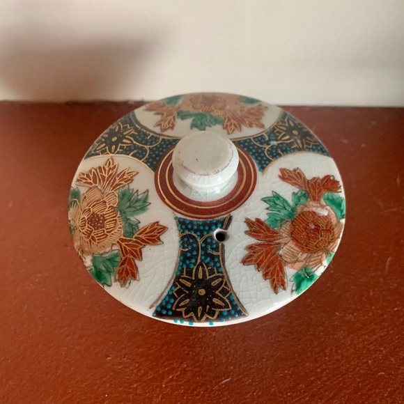 Vintage | Accents | Antique Satsuma Raised Relief Porcelain Rice Dish ...